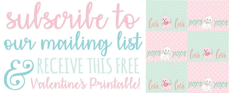 Kitten and Puppy Free Valentines Printables - Live Sweet