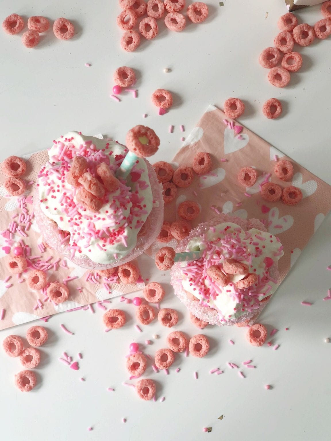 Iced Donut Milkshake! - A Yummy Treat - Live Sweet