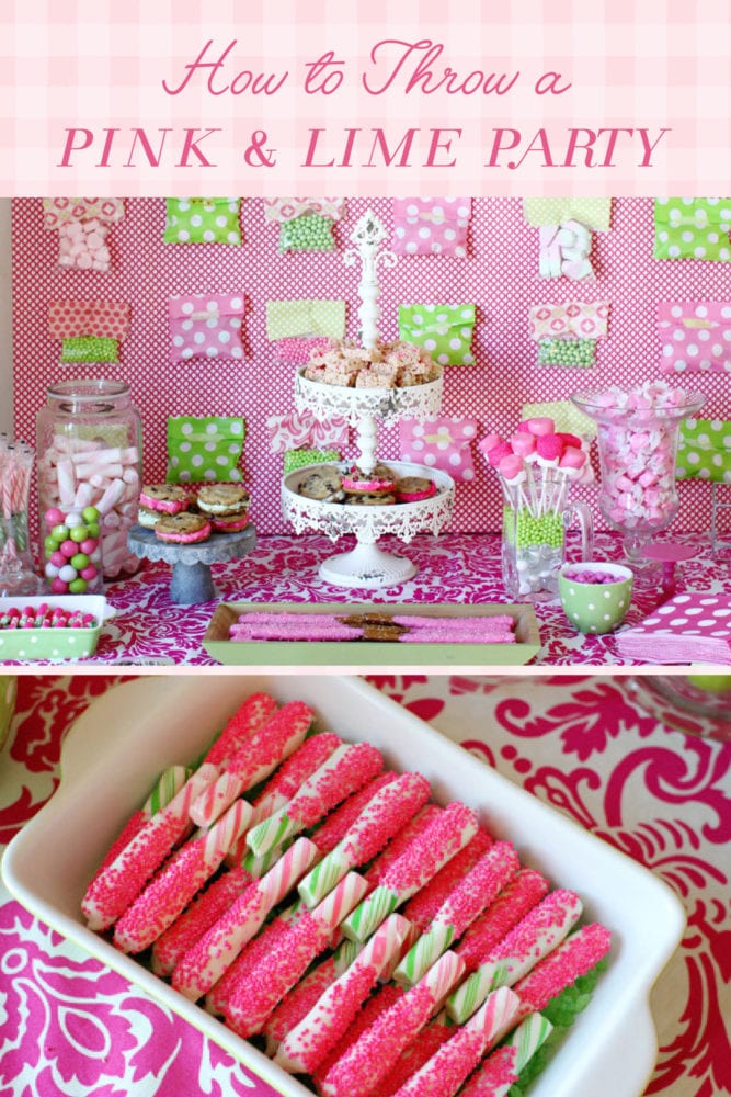 Pink & Lime Party - Live Sweet