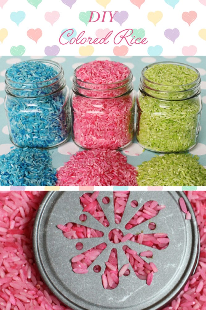 Colored Rice (DIY with the kids) - Live Sweet