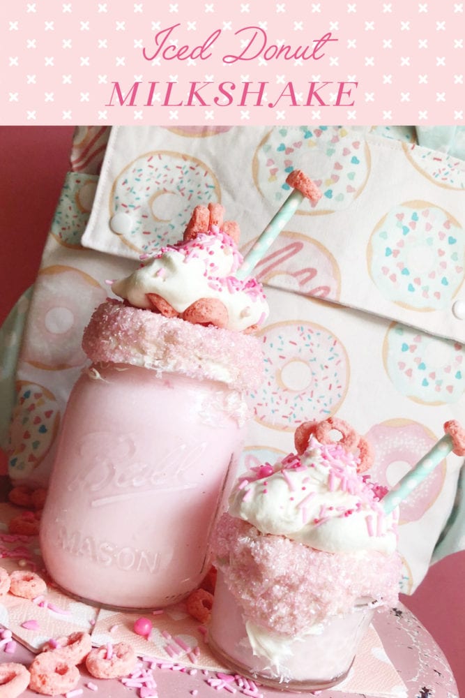 Iced Donut Milkshake! - A Yummy Treat - Live Sweet