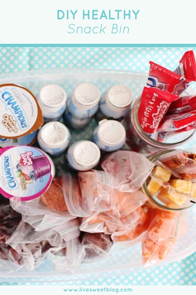 A healthy snack bin - Live Sweet