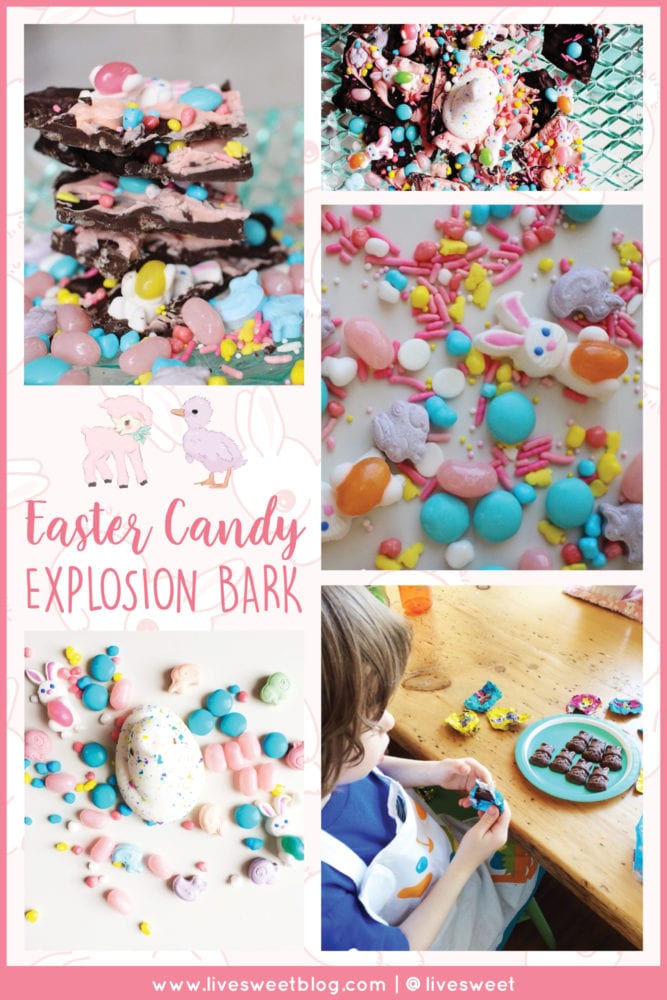Easter Candy Explosion Bark - Live Sweet