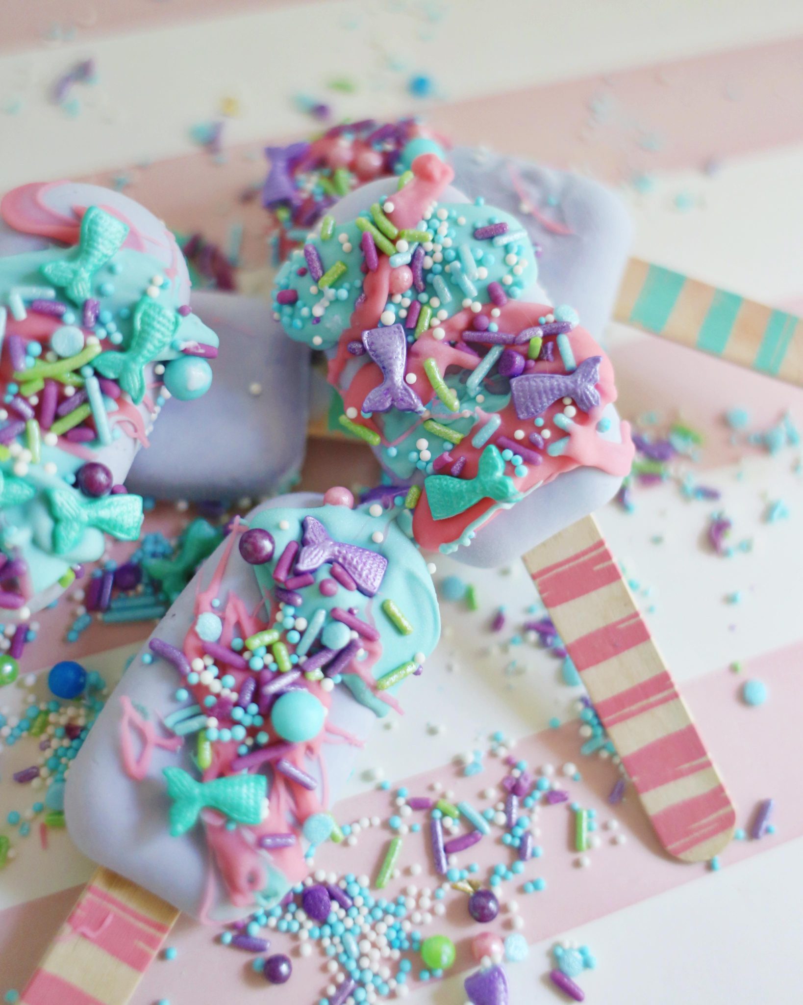 Mermaid Popsicles - Live Sweet