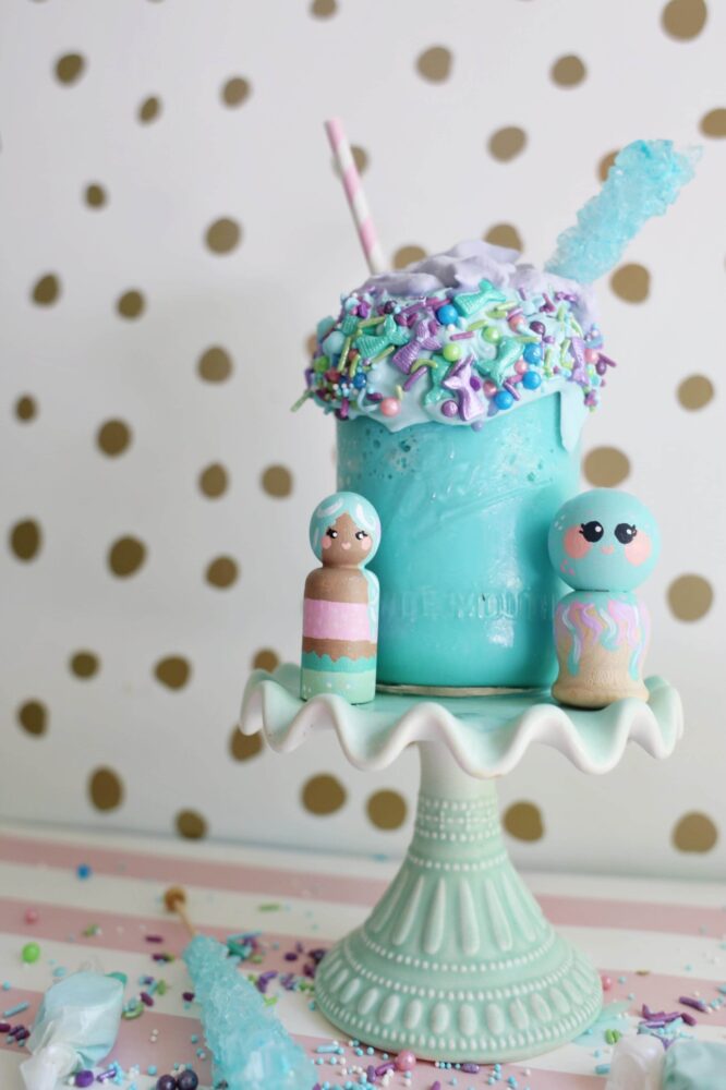 Mermaid Milkshake Recipe - Live Sweet