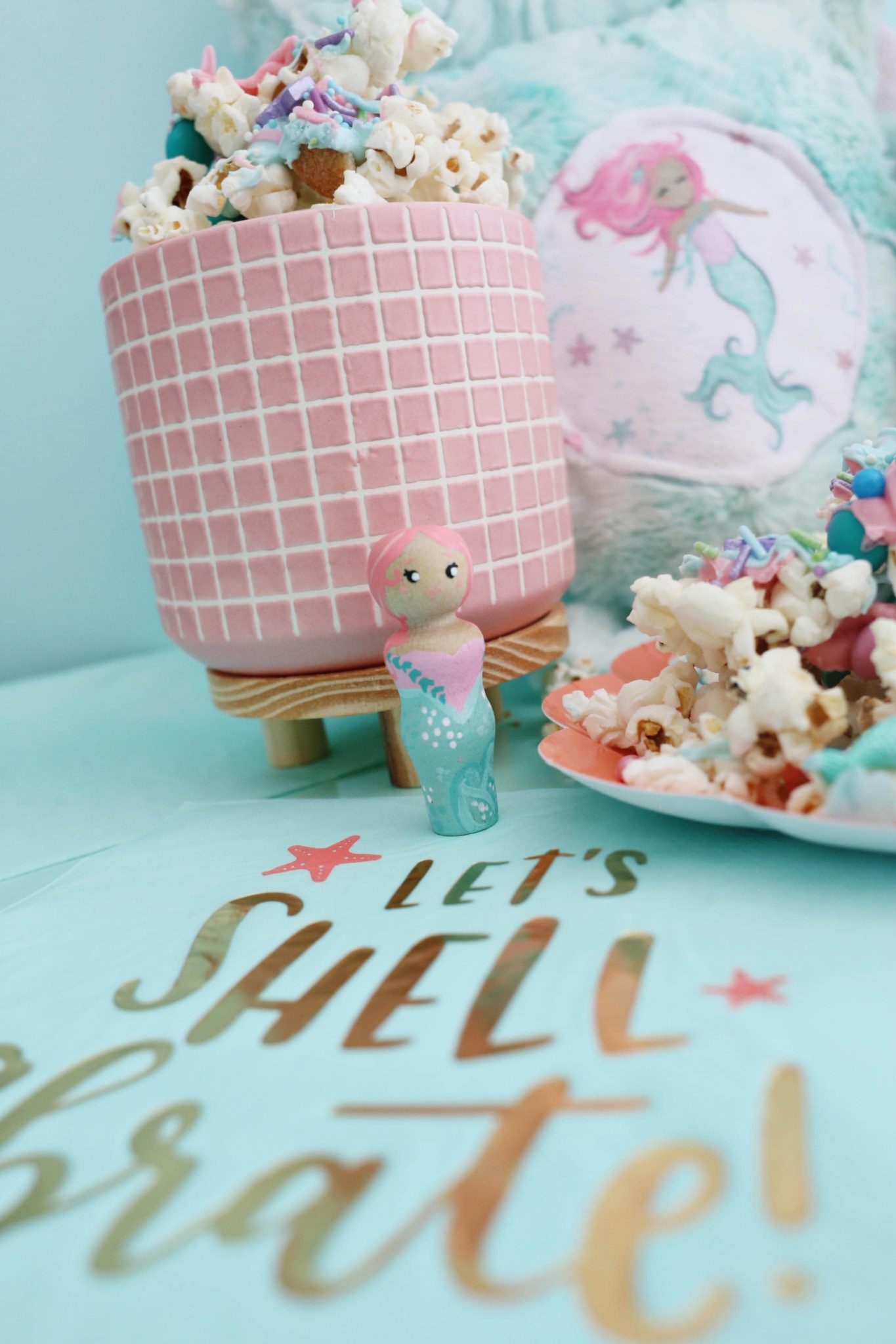 Let's Shellabrate Mermaid Popcorn - Live Sweet