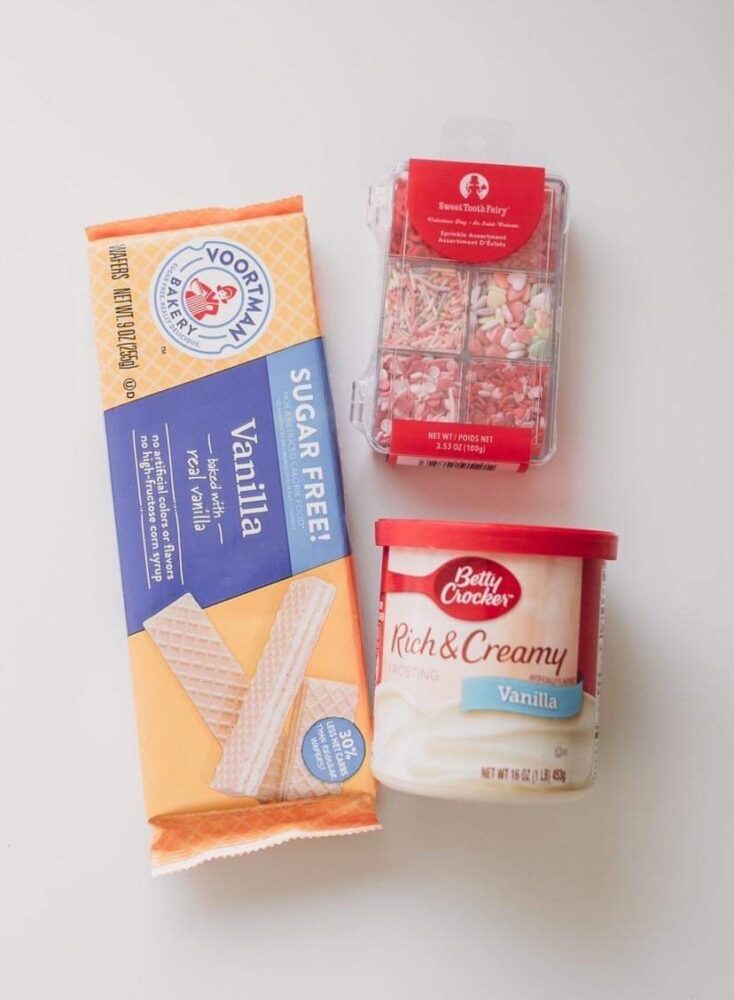 Valentine's Wafer Love Bugs - Live Sweet