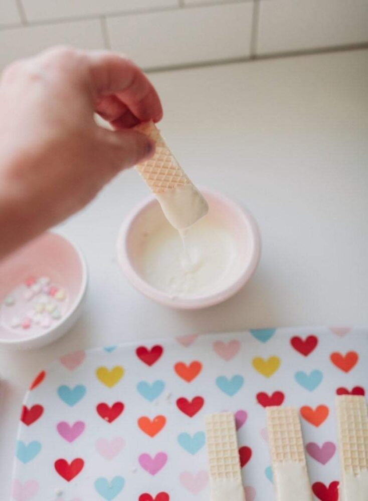 Valentine's Wafer Love Bugs - Live Sweet