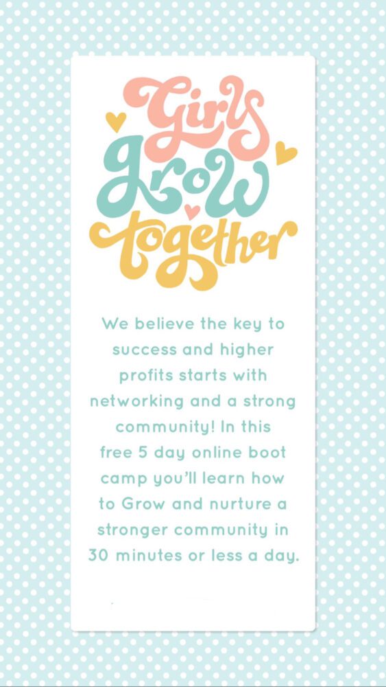 The Free Engagement Challenge by Girls Grow Together - Live Sweet