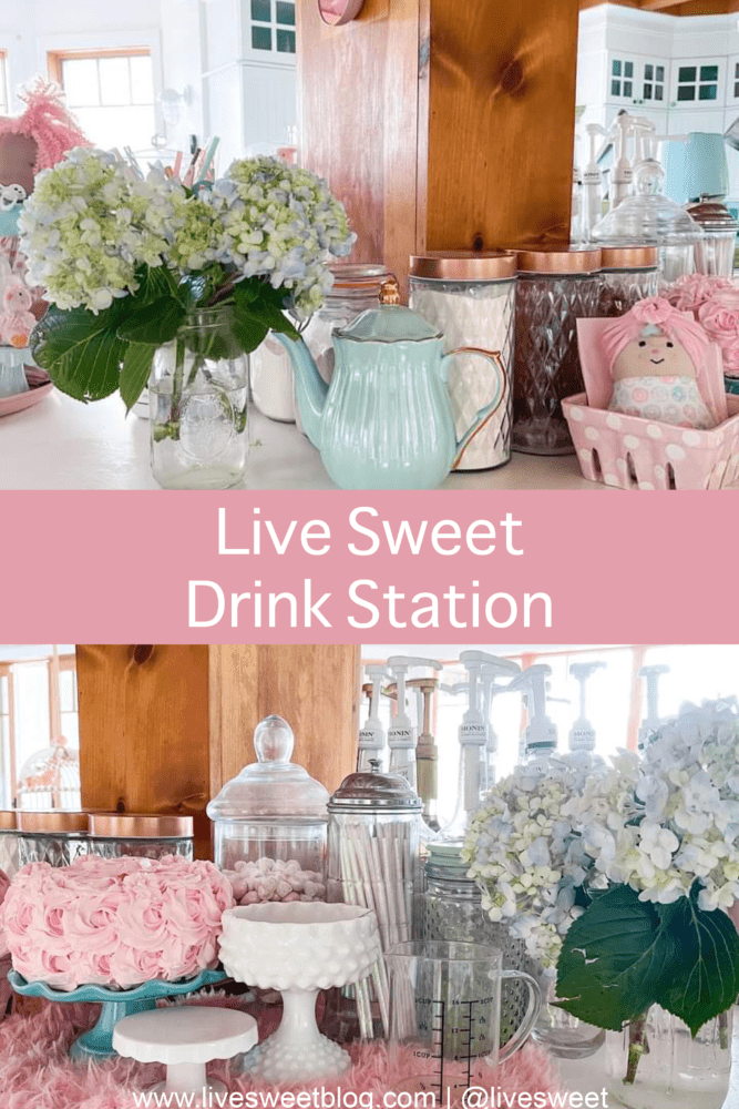 Pastel Drink Station - Live Sweet