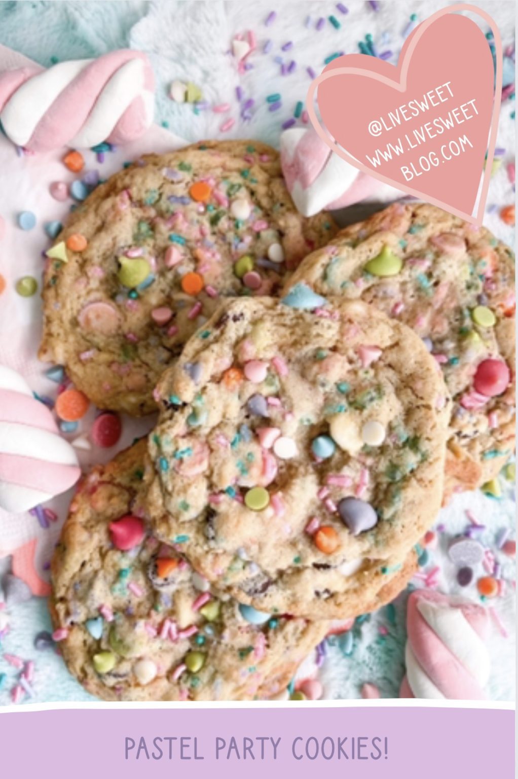 Pastel Party Cookie Recipe! - Live Sweet