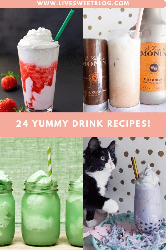 24 Yummy Drinks to Make This Summer! - Live Sweet